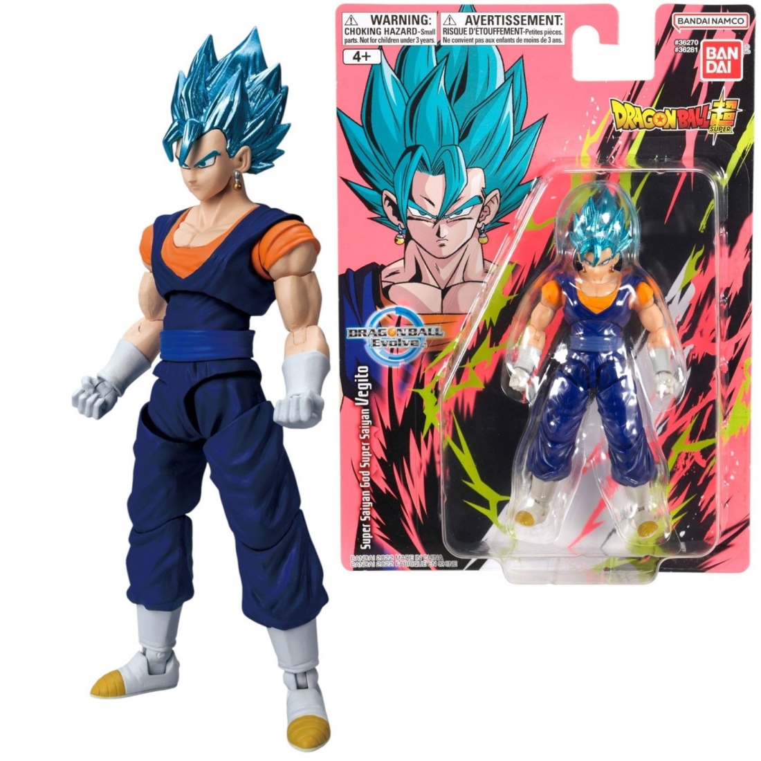 Dragon Ball Evolve Figurina articulata Super Saiyan God Super Saiyan ...