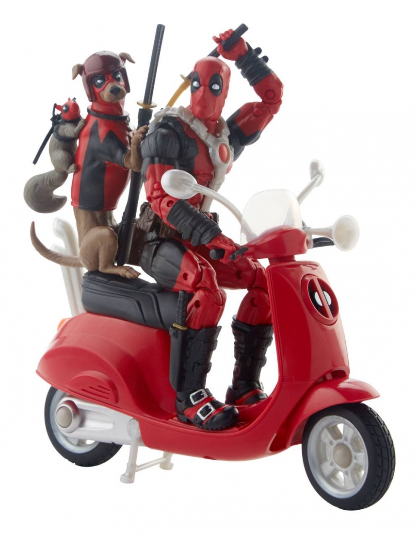 Marvel Legends Ultimate Deadpool with Scooter 15 cm, Marvel Legends ...